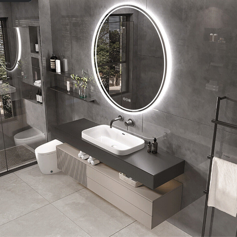 Smart Round Bathroom Mirror – Pattan Australia