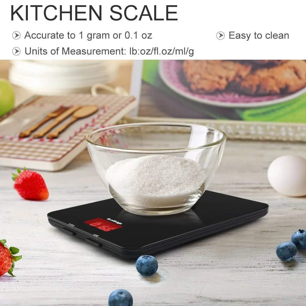 Digital Multifunction Meat, Food Scale with LCD Display for Baking ...