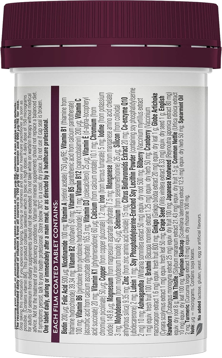 Ultivite Women'S 65+ Multivitamin | Supports Energy Production | 60 Ta ...