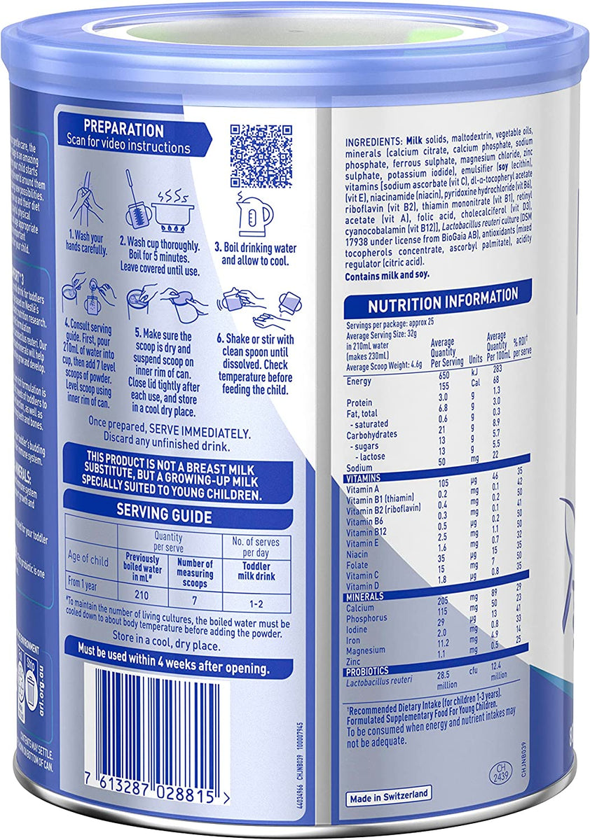Nestlé COMFORT 3, Toddler 1+ Years Milk Drink Powder – 800G - Pattan ...