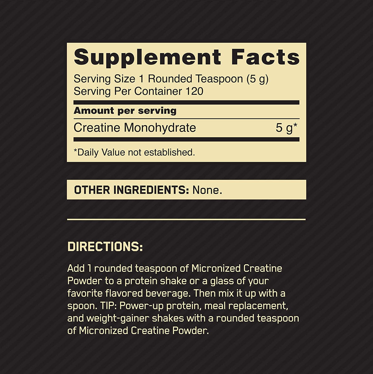 Creatine Powder, Unflavored, 600G - Pattan Australia