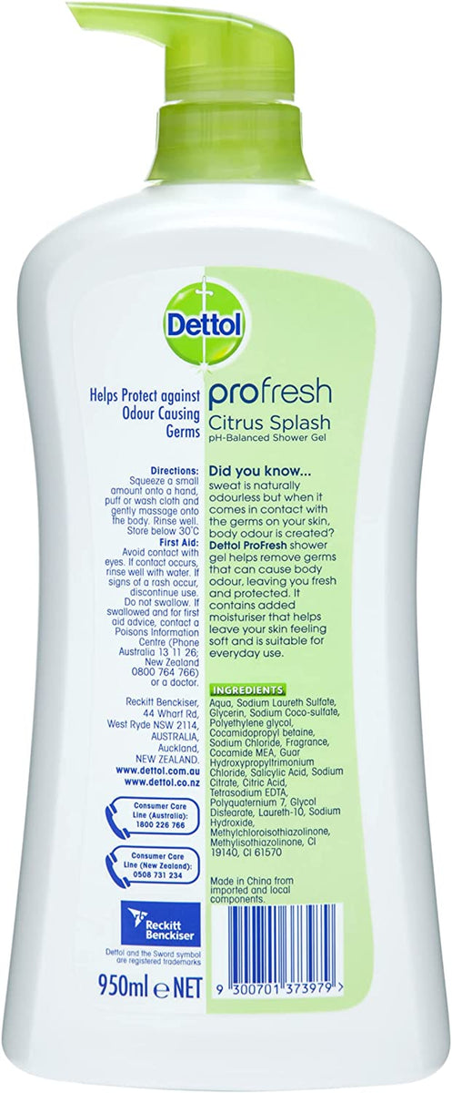 Profresh Shower Gel Body Wash Citrus Burst 950Ml X 3 Pack - Pattan ...