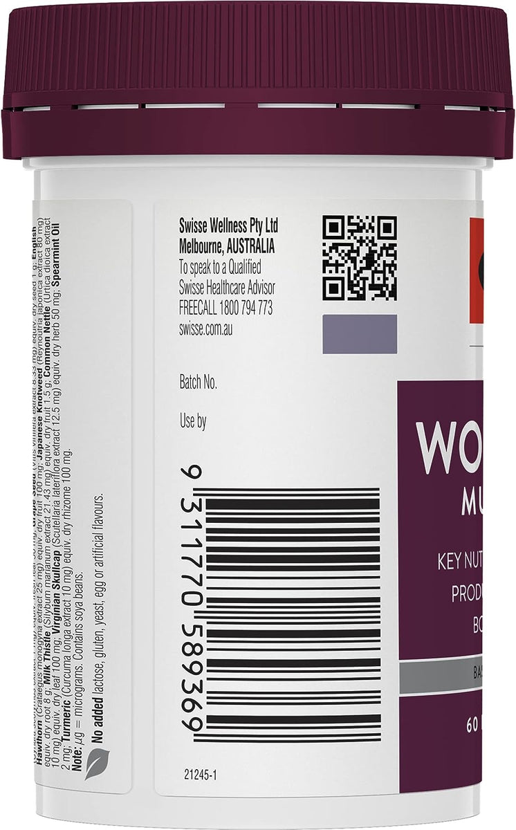 Ultivite Women'S 65+ Multivitamin | Supports Energy Production | 60 Ta ...