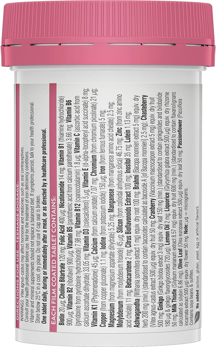 Ultivite Teenage Women'S Multivitamin | Supports Skin Health and Stres ...